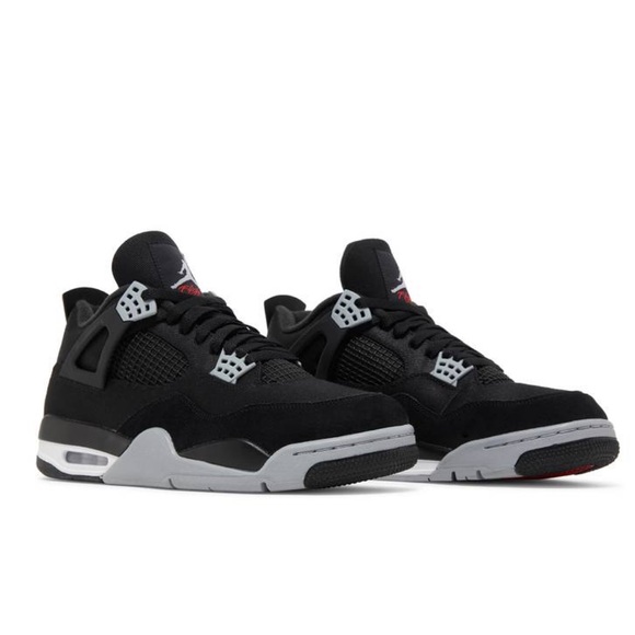 Jordan | Shoes | Authentic Air Jordan 4 Retro Se Black Canvas | Poshmark